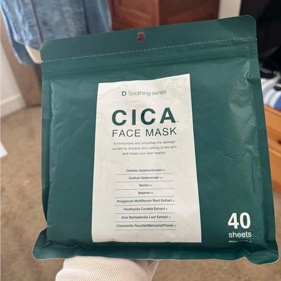 Skincare | Cica Face Mask Green | Poshmark